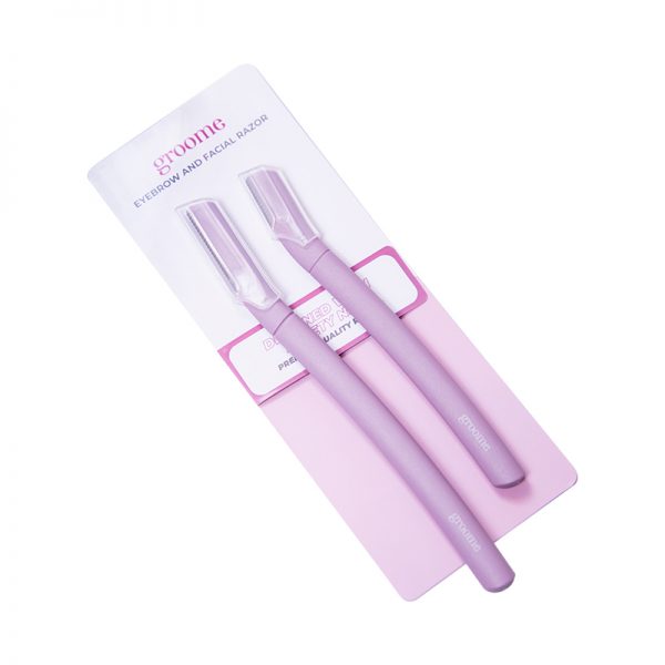 Groome Eyebrow and Facial Razor (Pack of 2pcs) – Shajgoj