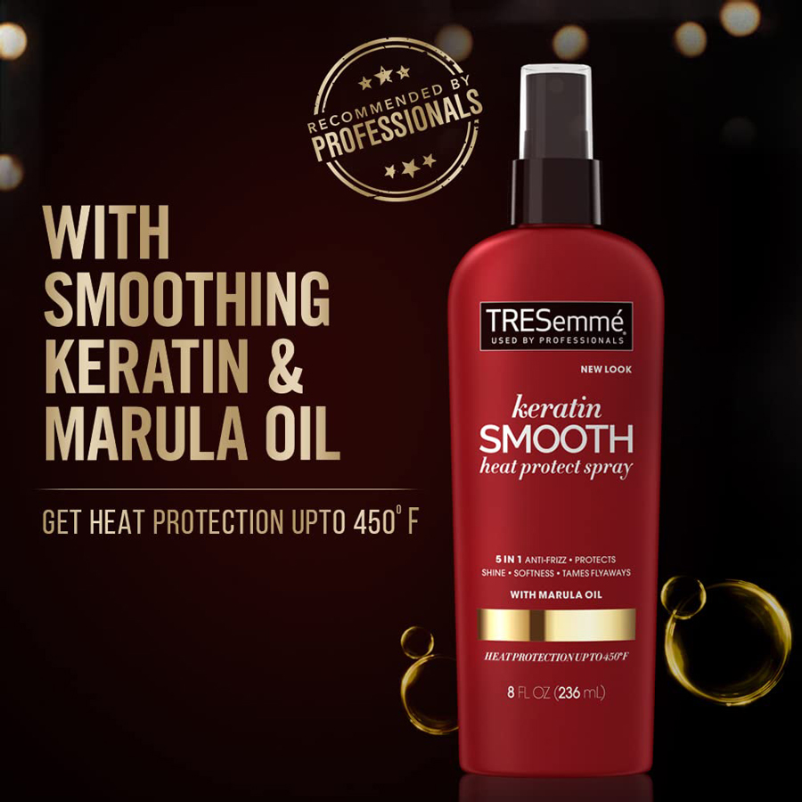 TRESemmé Expert Selection Keratin Smooth Heat Protect Spray – Shajgoj